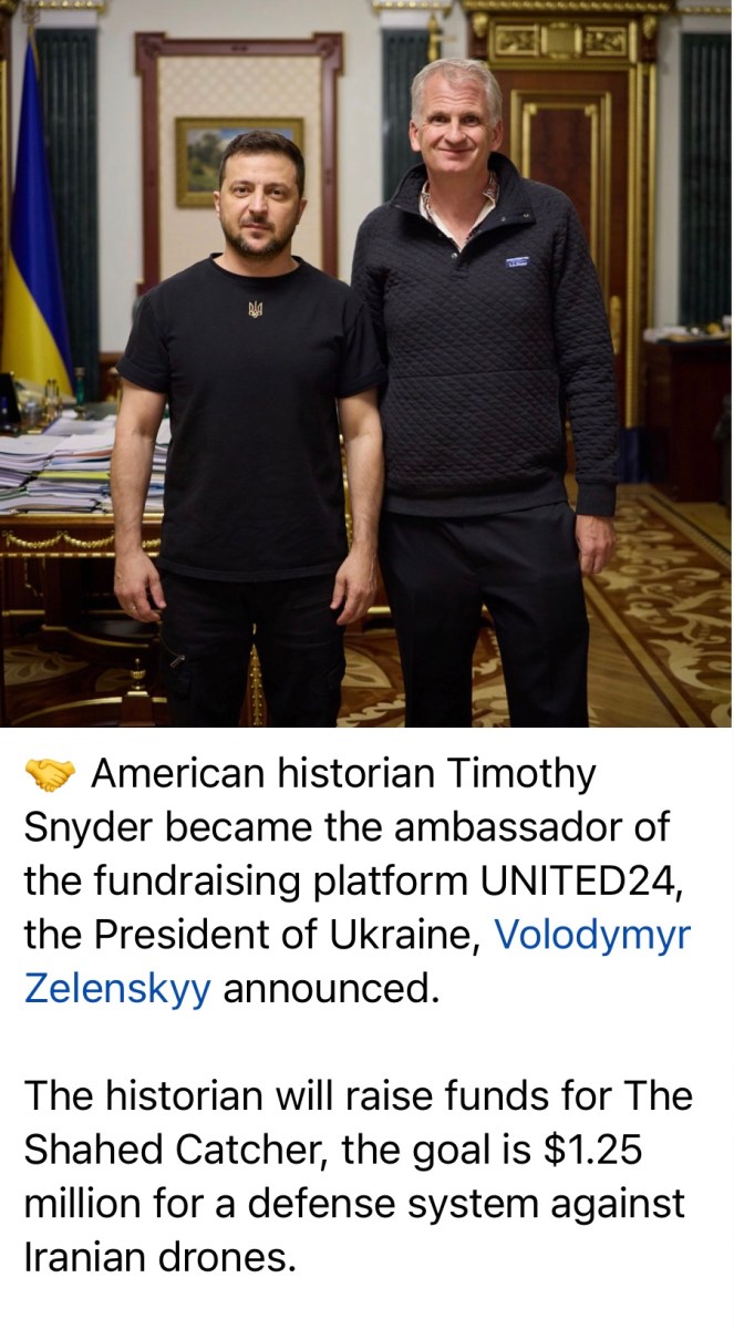 11/4/2022 – Historian Timothy Snyder – Voice of Ukraine
