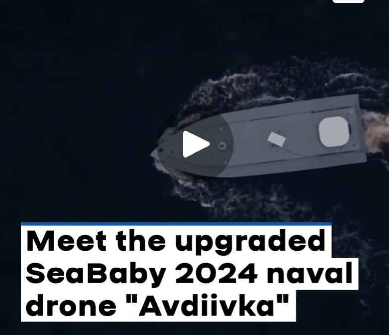 3/9/2024 – Meet the upgraded SeaBaby 2024 naval drone “Avdiivka” (video ...