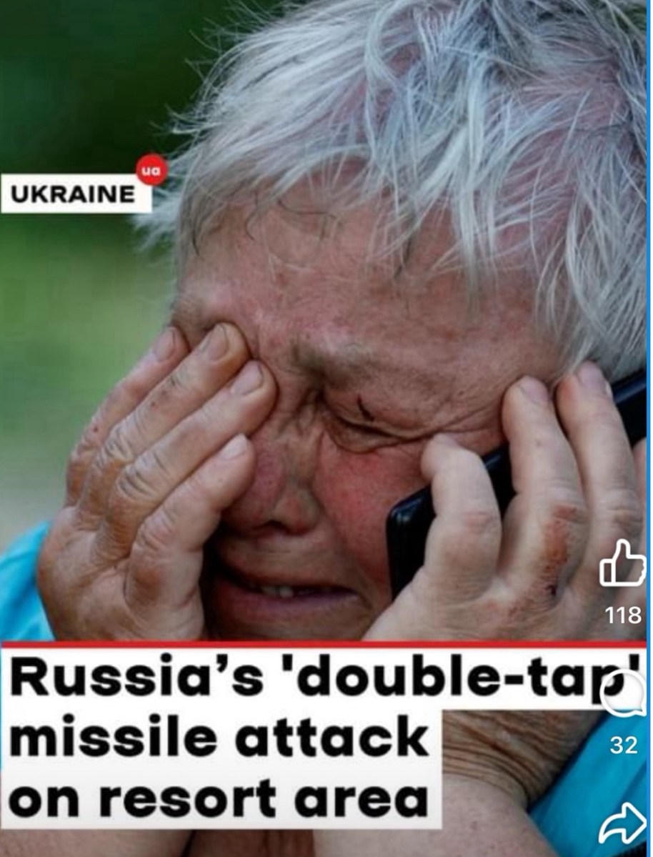 5/20/2024 — Russia’s ‘double-tap’ missile attack on resort area (video ...