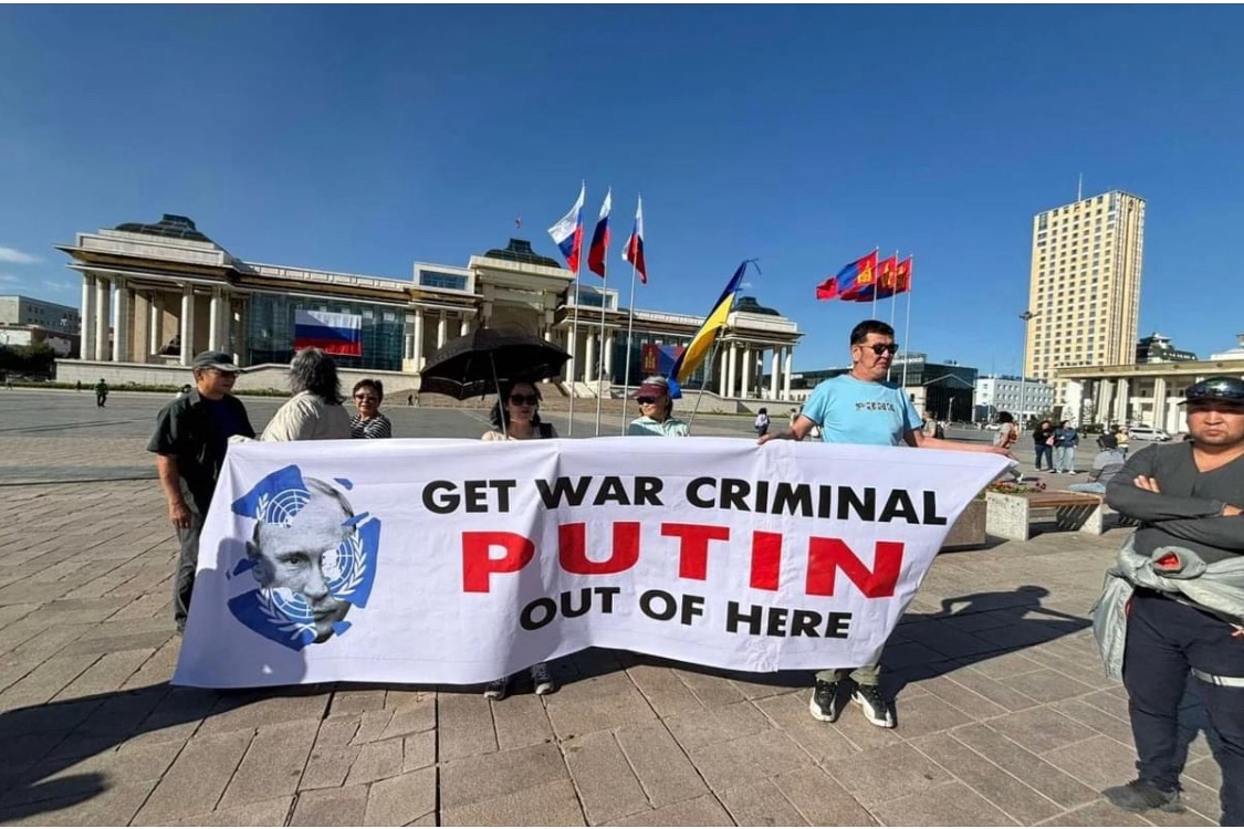9/4/2024 — While Mongolian government entertains war criminal putin ...